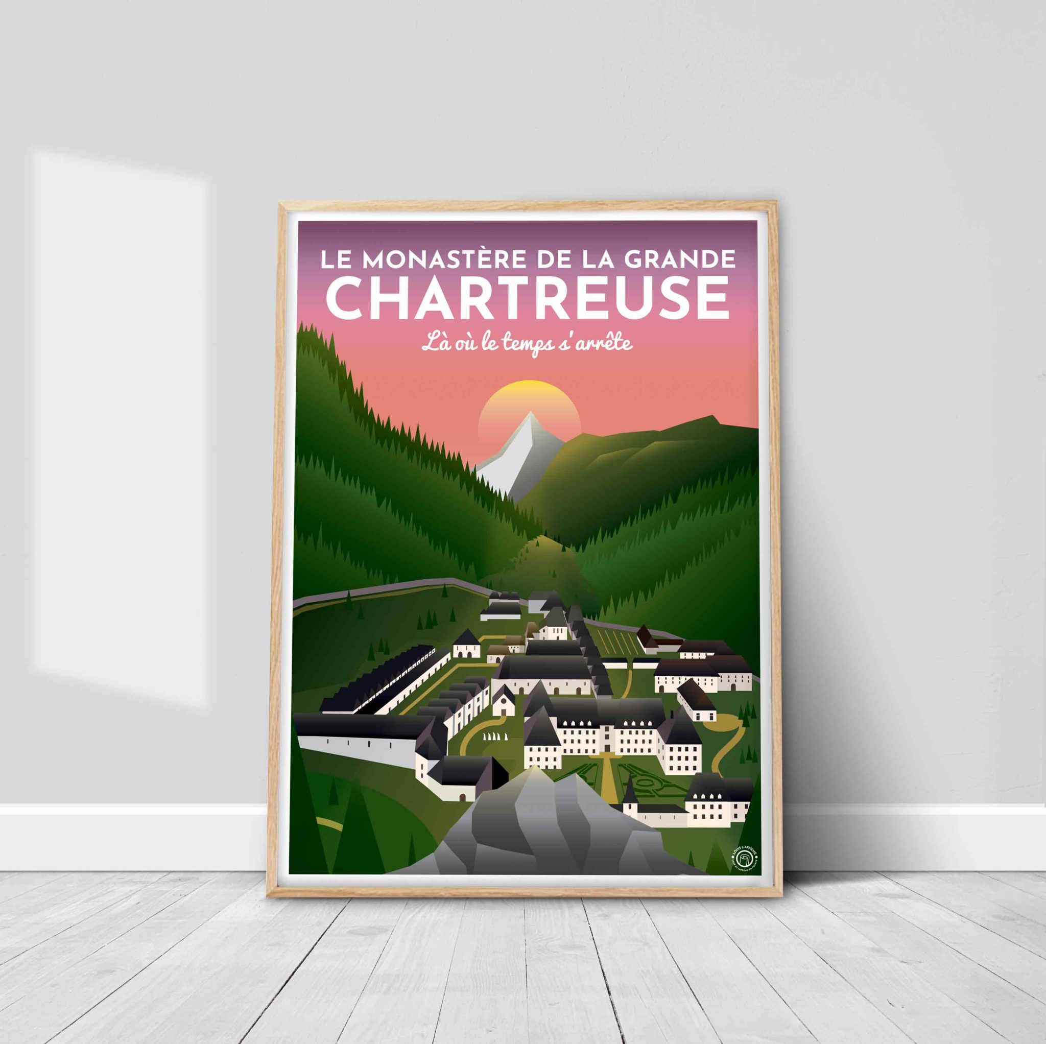 Affiche Monastère de la Grande Chartreuse | La boutique Destination ...