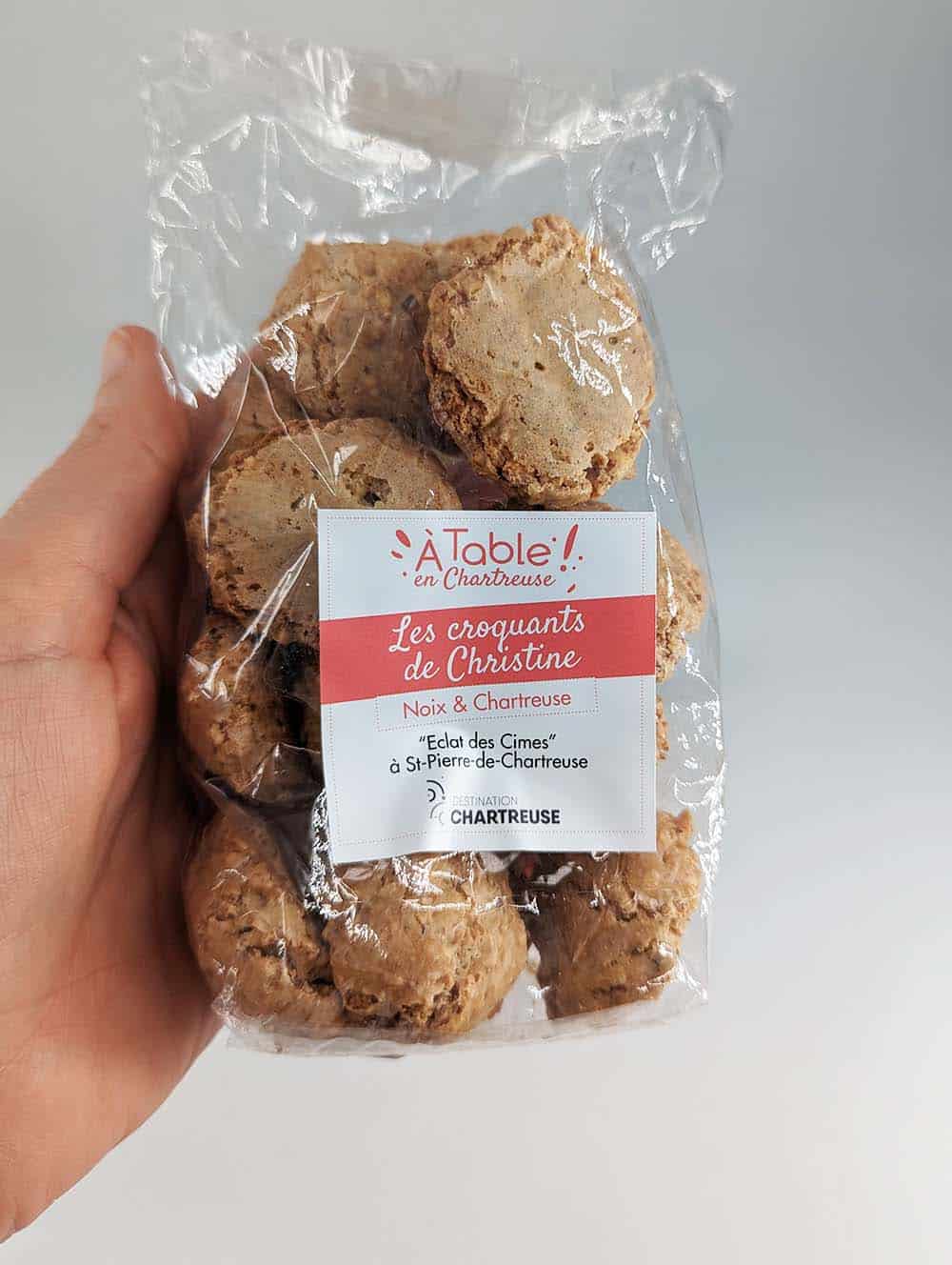 Croquants noix et Chartreuse | La boutique Destination Chartreuse